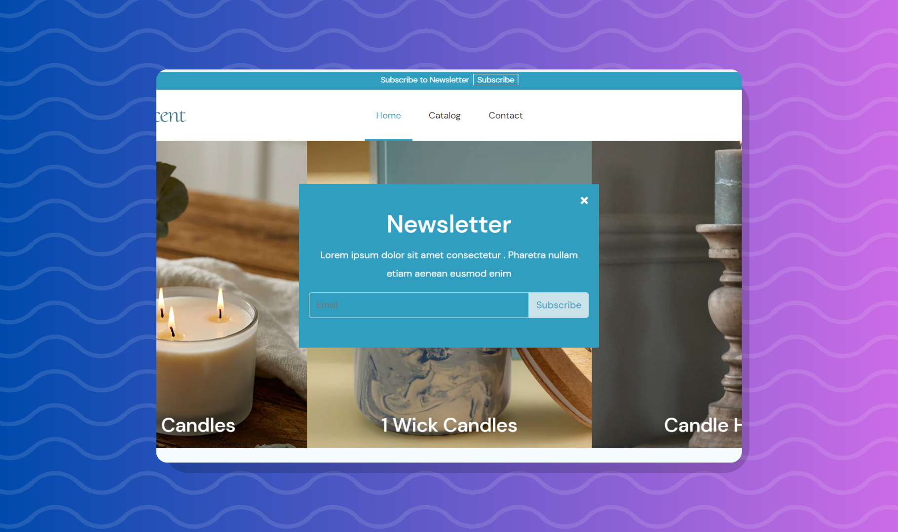 Introducing Booster Theme's Newsletter Block!